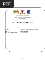 Borang Nota Serah Contoh | PDF