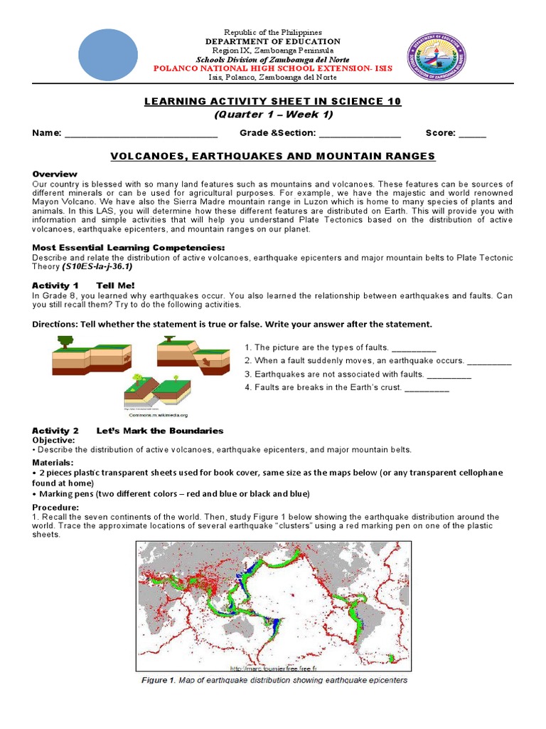 Las Science 10 Q1W1 | PDF
