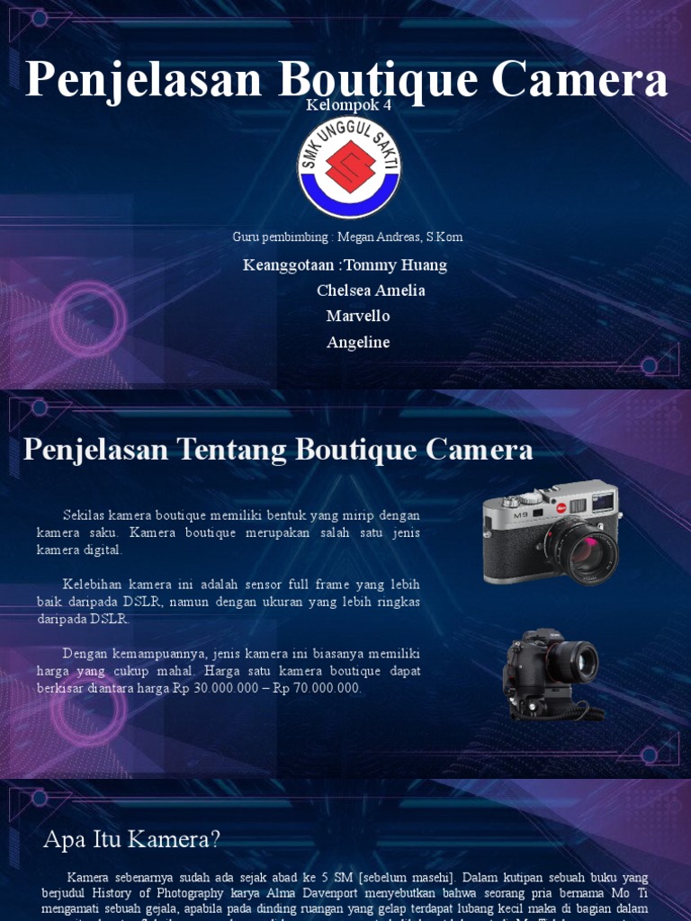 Boutique Camera | PDF