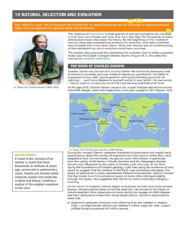 Week 1 - Evolution - Book | PDF