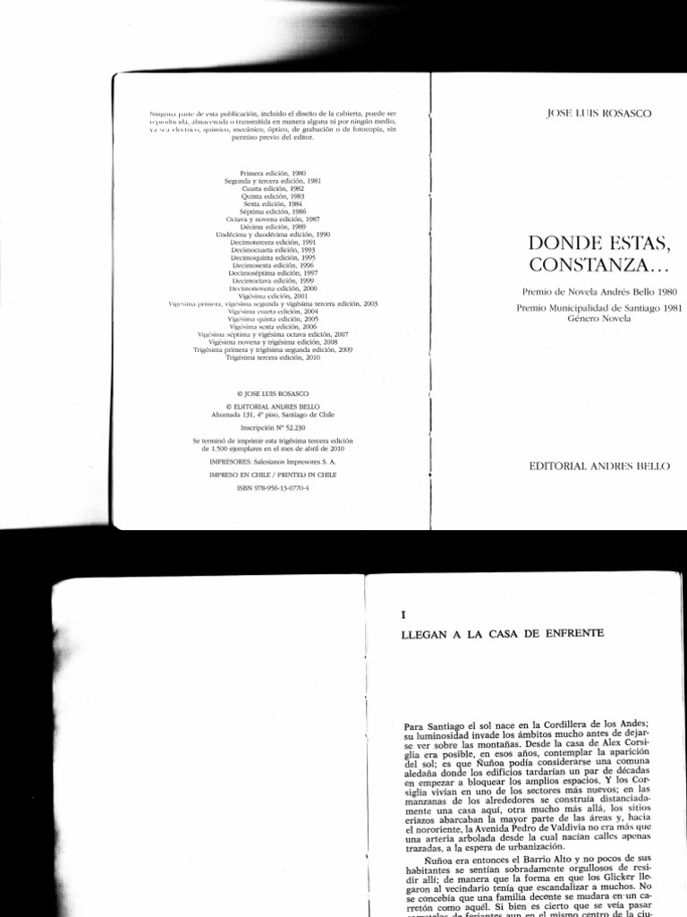 Donde Estas, Constanza... | PDF