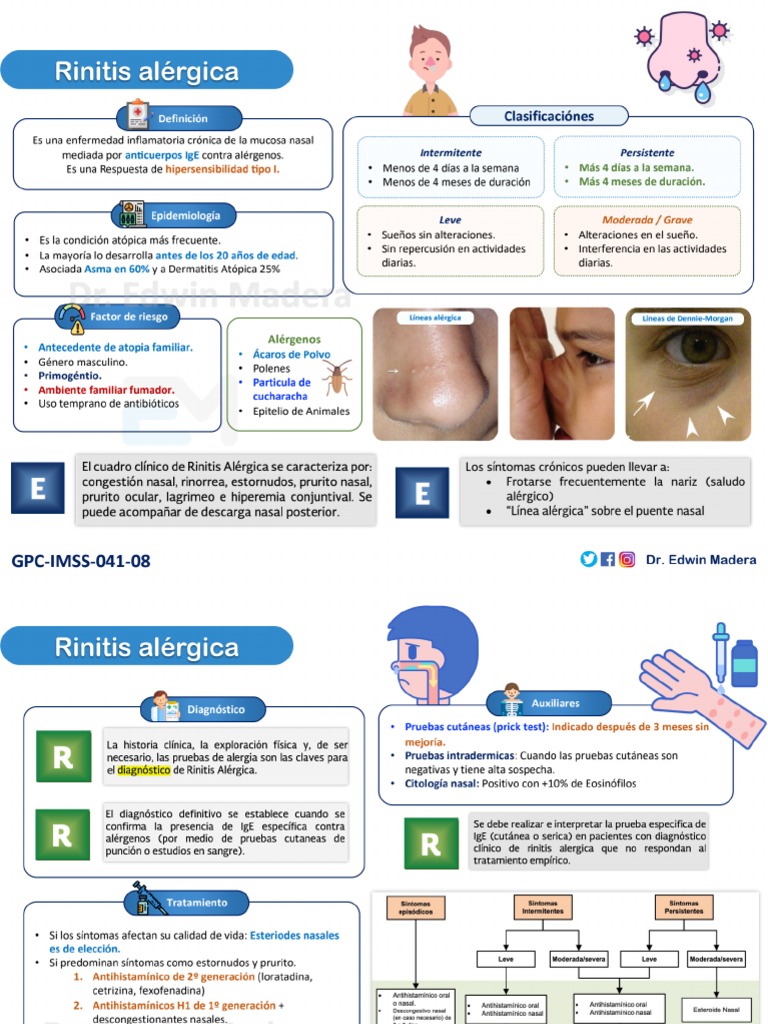 Rinitis Alérgica | PDF