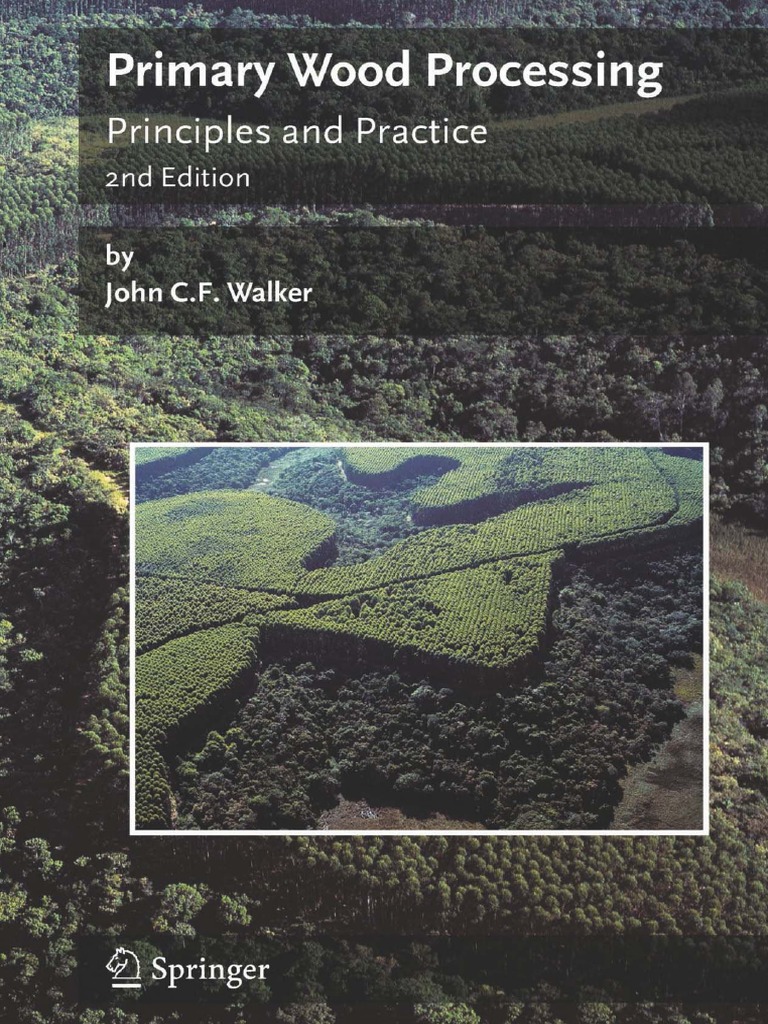 Book of Primary Wood Processing | PDF | Wood | Pulp (Paper)