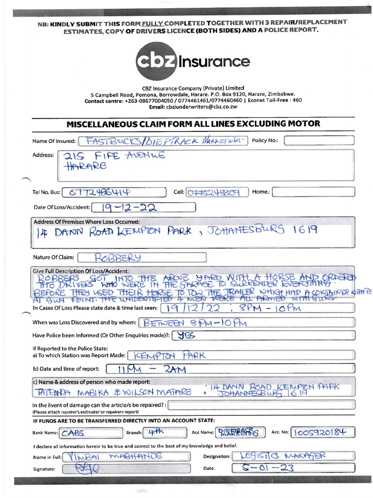 Documentation CBZ | PDF