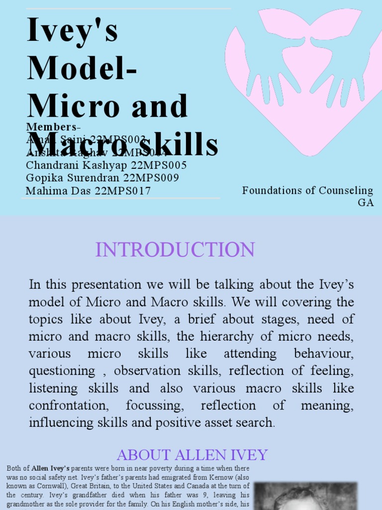 Ivey's PptRead Only) | Download Free PDF | Psychotherapy | Empathy