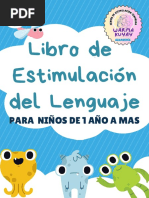 Cuadernillo Estimulación Lenguaje 2 - 3 Años | PDF | Color