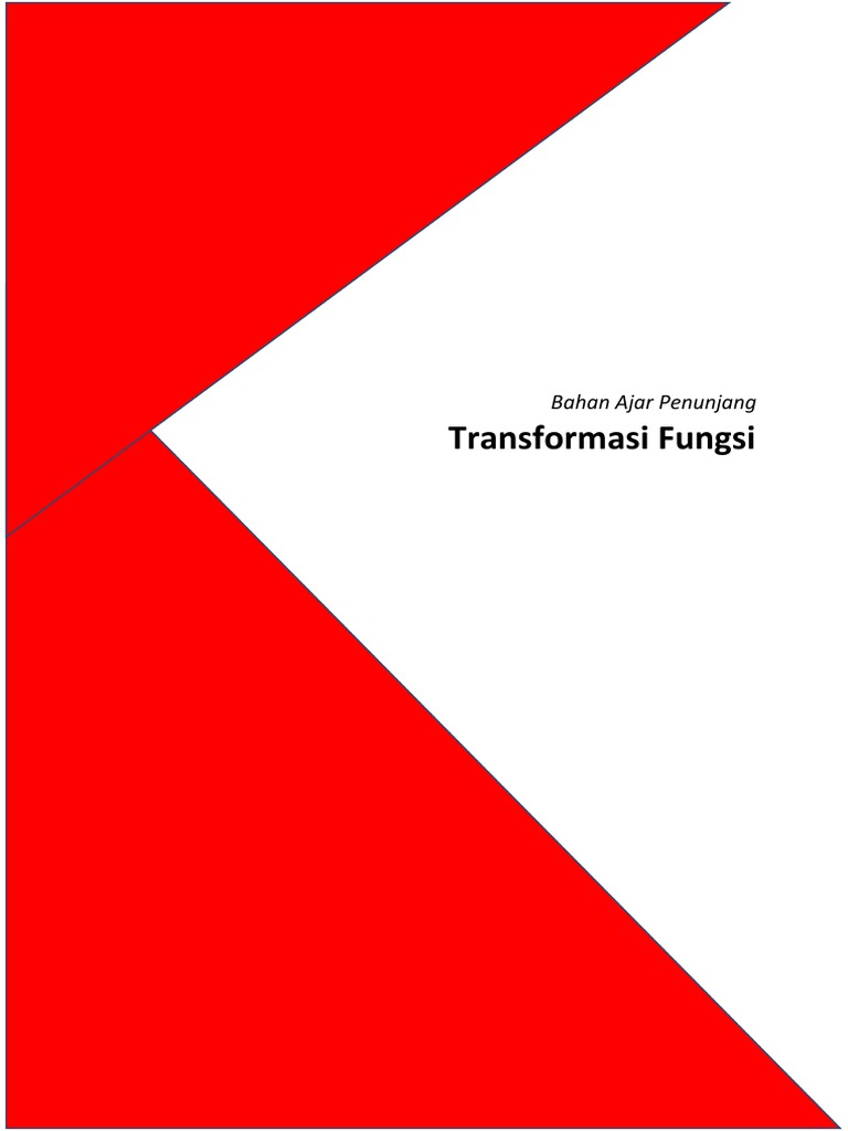 BAHAN AJAR Transformasi Fungsi | PDF