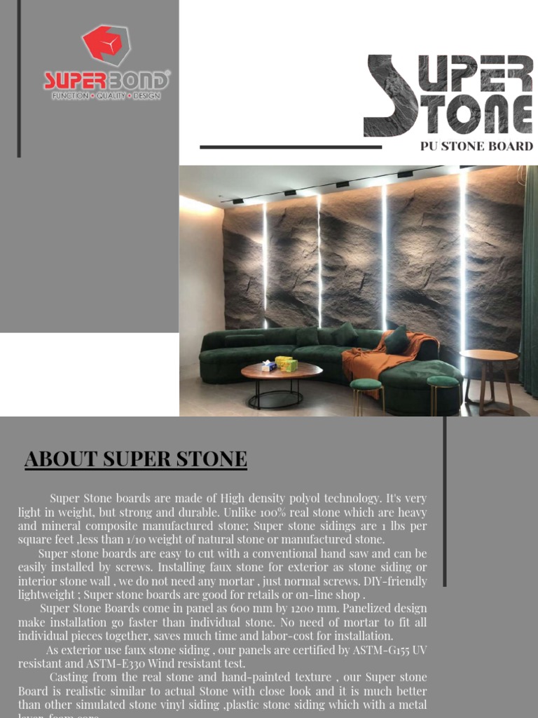 Super Stone Brochure | PDF