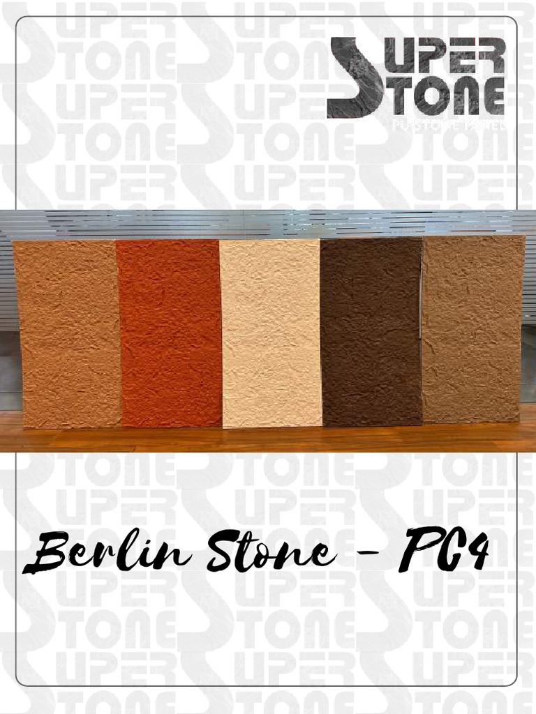 Superstone - Berline Stone PC4 | PDF