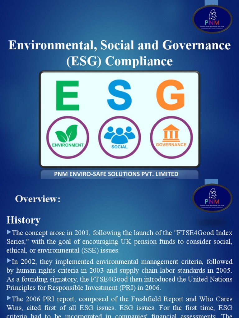ESG Introduction | PDF | Business