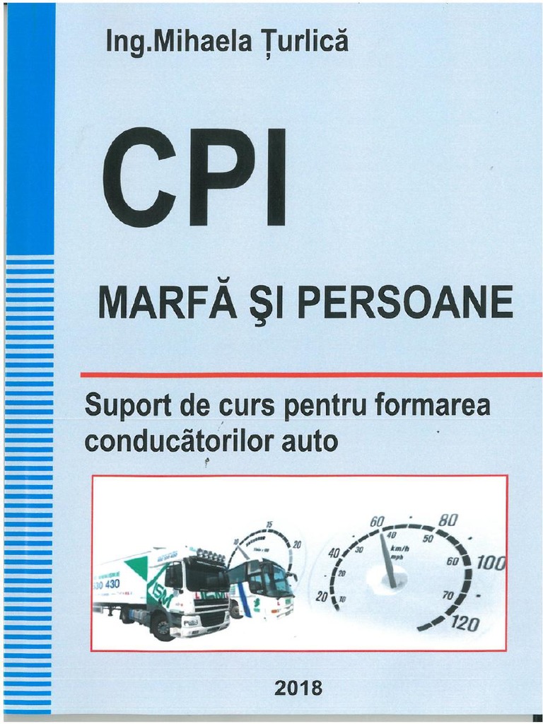 Atestat Marfa CPI - Carte | PDF