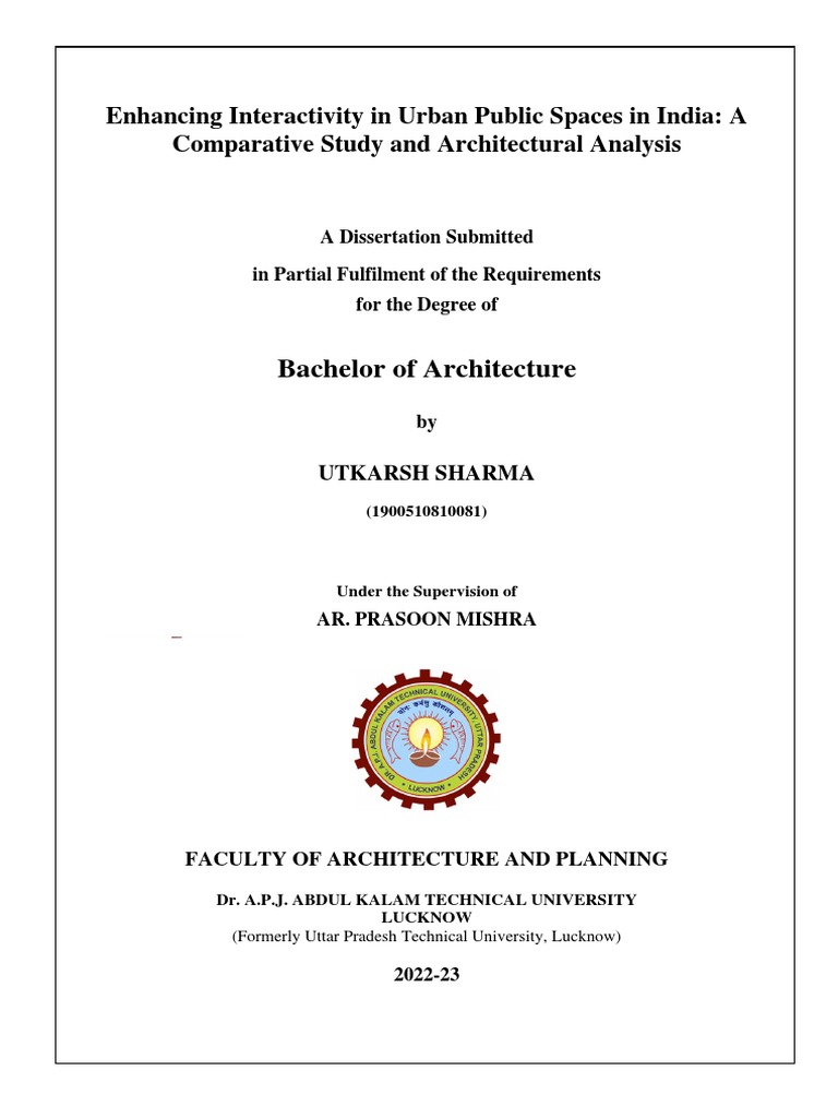 Final Draft DISSERTATION REPORT | PDF