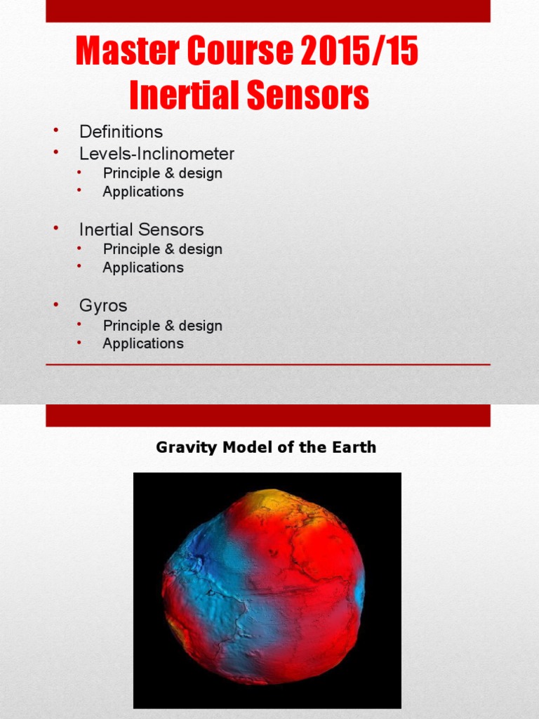 Inclinometer | Download Free PDF | Accelerometer | Gyroscope