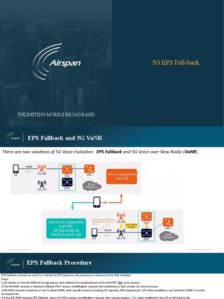 5G Fall Back Procedure | PDF | Radio Resource Management | Software ...