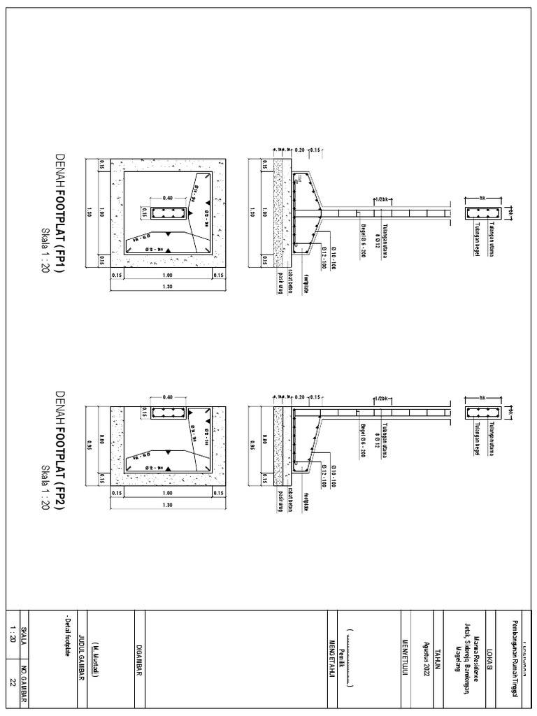 Detail Footplate | PDF