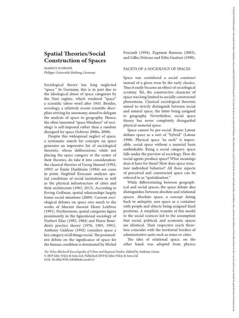 Orum, A.M. and Schroer, M. (2018) - Spatial Theories-Social ...