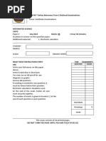 JCE Integrated Science Paper 2 Exam | PDF | Waves | Force