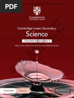Cambridge Lower Secondary Science Workbook 9 | PDF