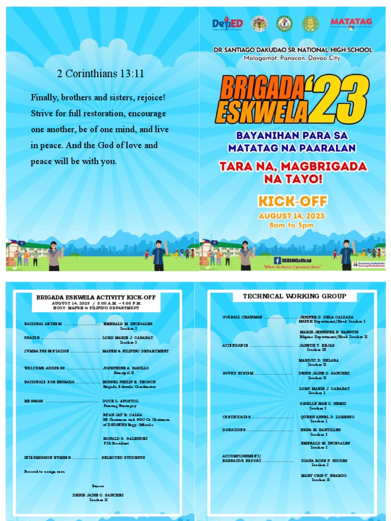 Brigada Program by Dept | PDF