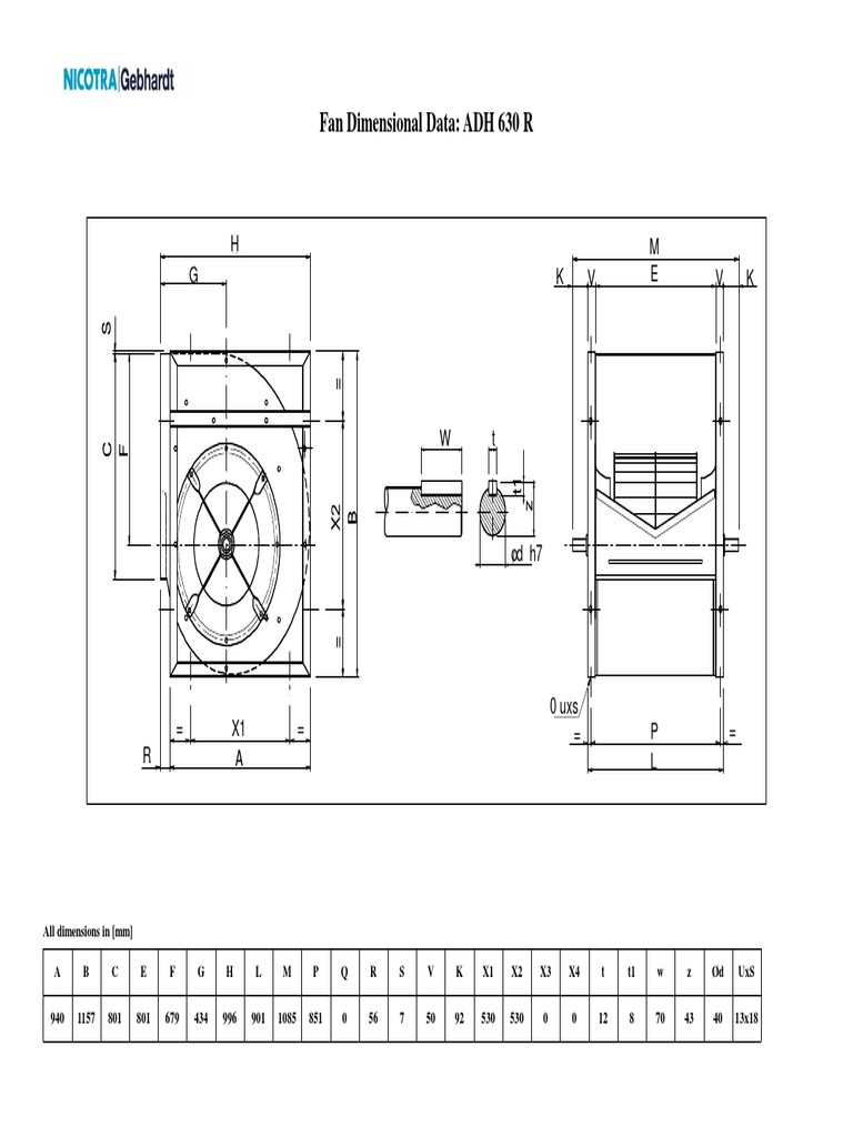 Spesifikasi ADH 630 R | PDF