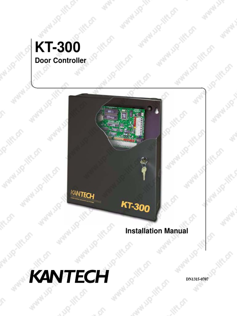 KT-300 Door Controller Installation Manual | PDF