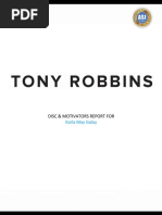 Tony Robbins - The Dickens Process | PDF | Pain | Psychological Concepts