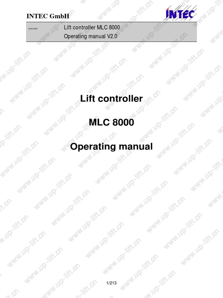 MLC 8000 Manual English | PDF | Copyright | Civil Law (Common Law)