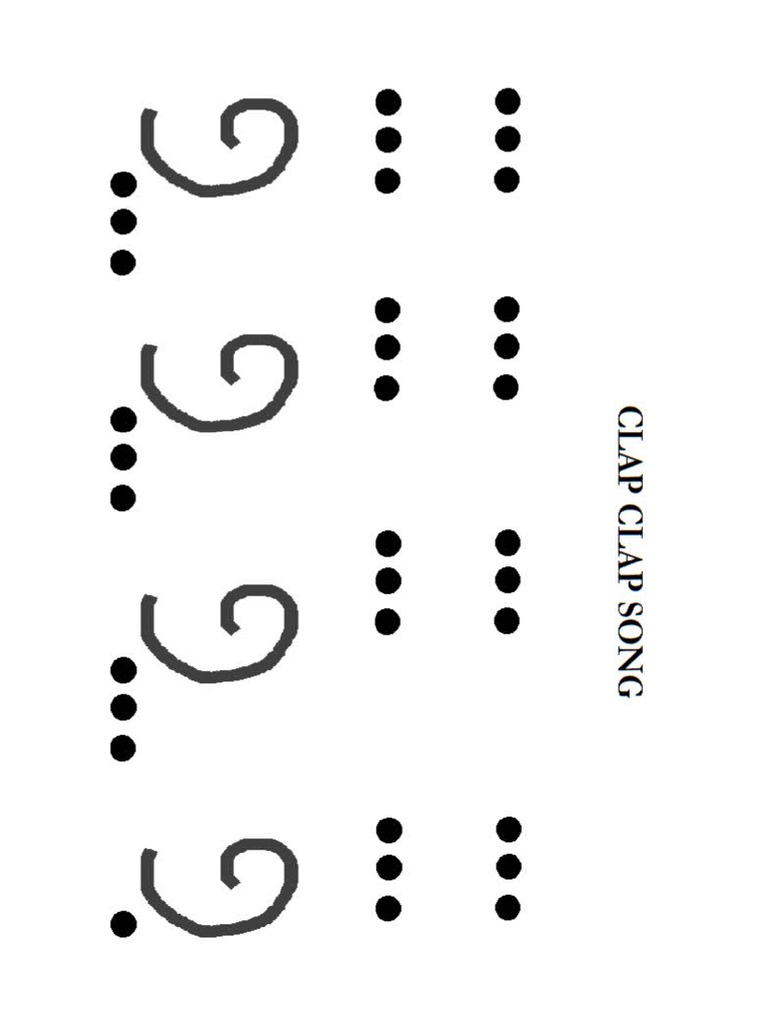 26.01.2021 M6 0016 B Muzicograma Clap Clap Song | PDF