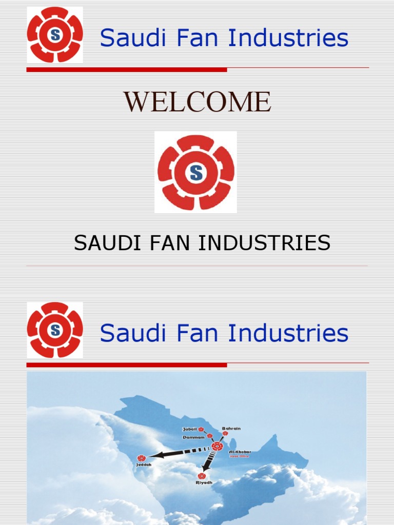 Saudi Fan Industries-Presentation | PDF | Electric Motor | Manufactured ...