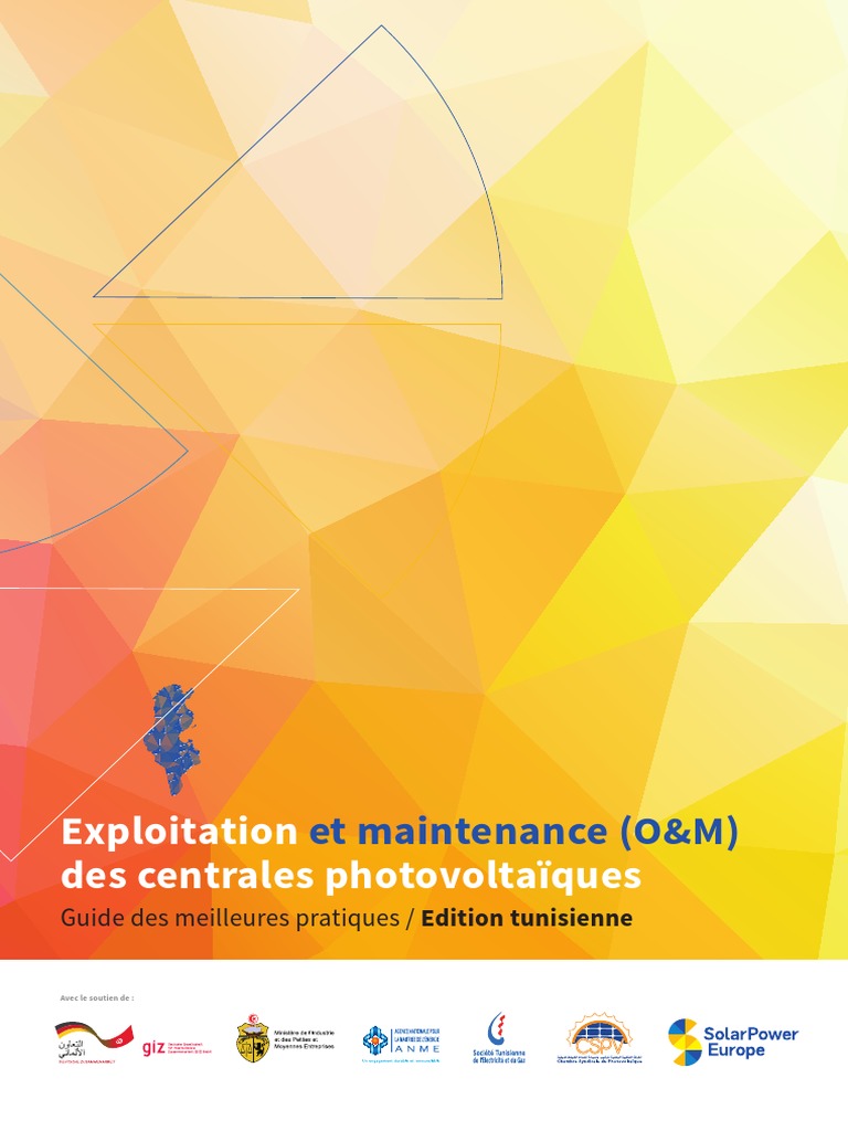 GIZ - RMS APST - Guide Exploitation Maintenance Stations Photovoltaiques - 3 | PDF
