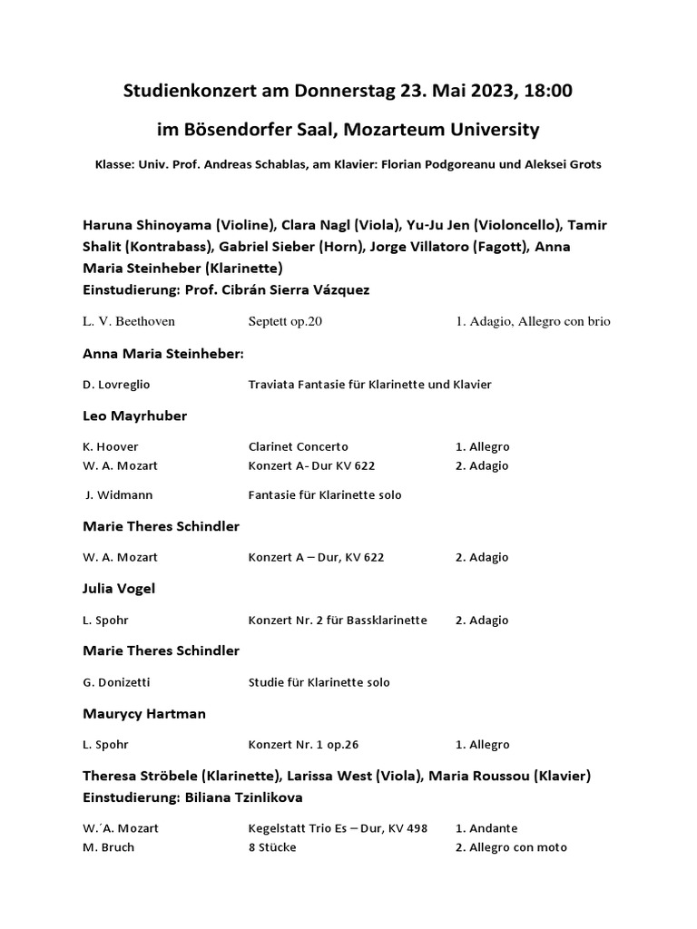 Programm | PDF