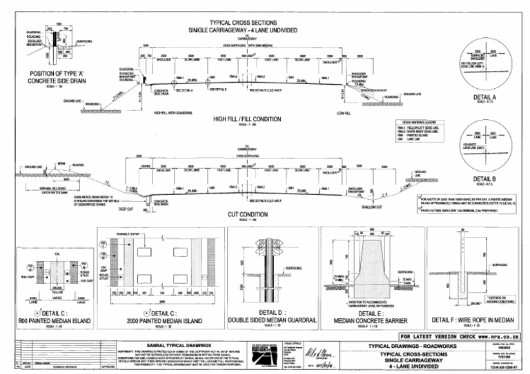 TD R XS 1200 V2 Single Carriageway 4 Lane Undivided | PDF