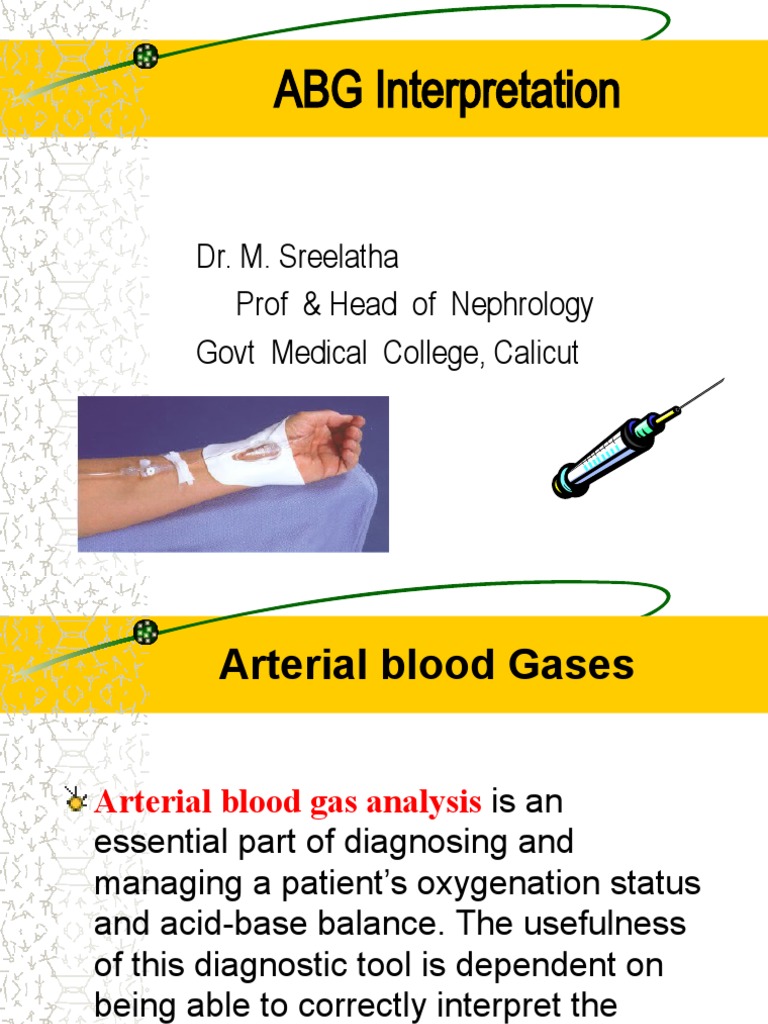 ABG Interpretation 7 | PDF | Science & Mathematics | Technology & Engineering