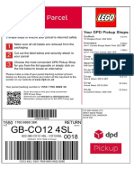DPD Return Label | PDF