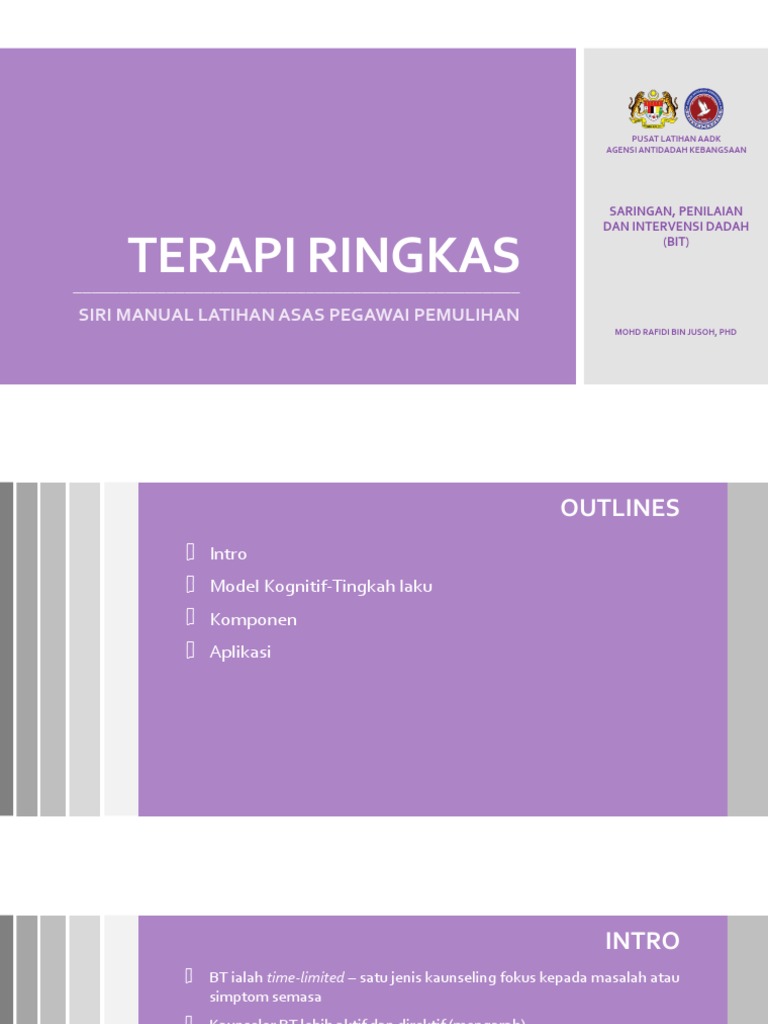 Terapi Ringkas | PDF | Bisnis