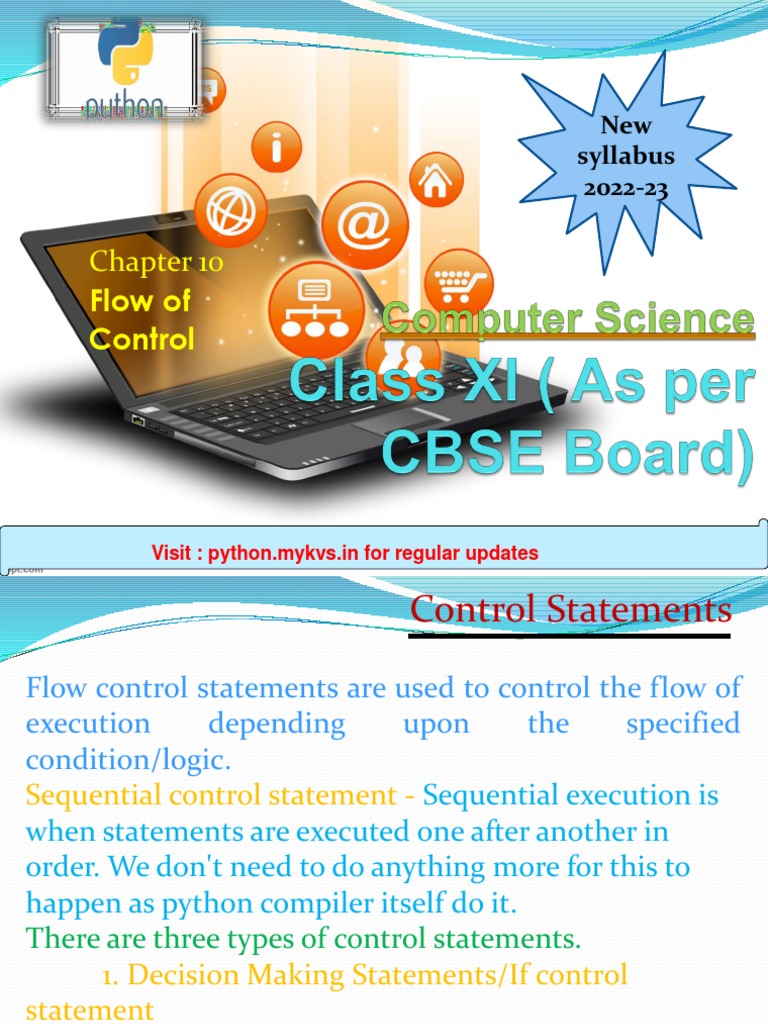 Chapter 9 Flow of Control | PDF
