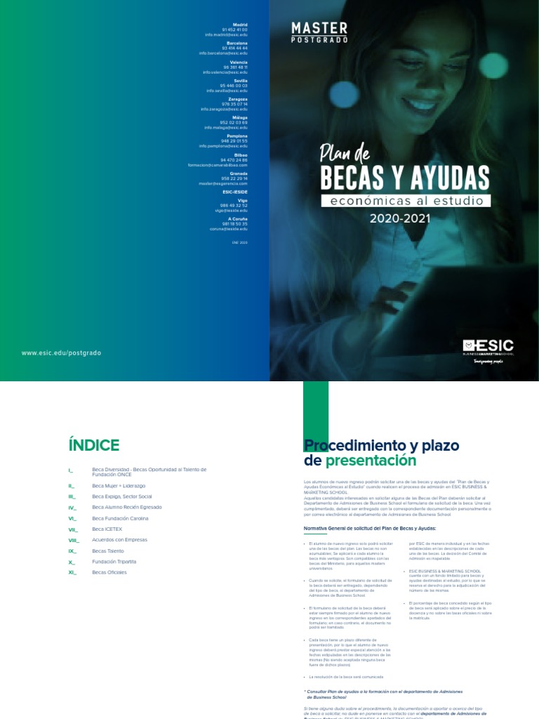 Plan BECAS Postgrado 170420 | PDF