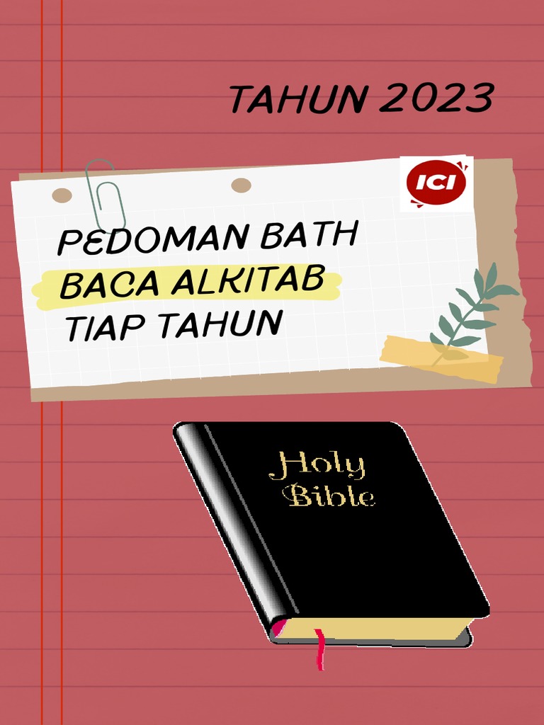 Baca Alkitab Tiap Hari (Bath) | PDF