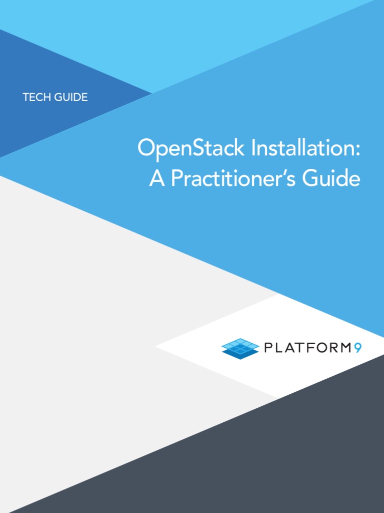 Openstack Installation A Practitioner S Guide | PDF