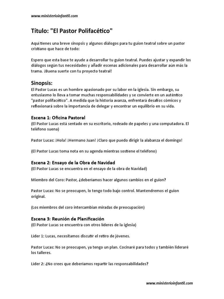 El Pastor Polifacético. 2 | PDF