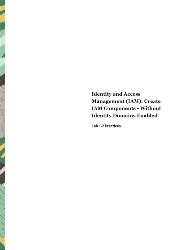 Oci Lab2-Training | PDF