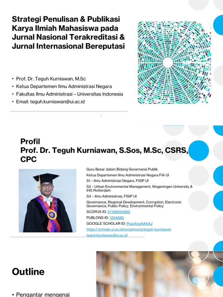 Panduan Publikasi Ilmiah Mahasiswa | PDF | Karier & Perkembangan | Sains & Matematika