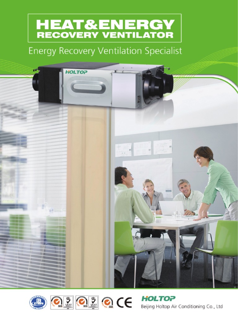 Catalogue of Energy Recovery Ventilator-ECO-VENT Series-2021 | PDF