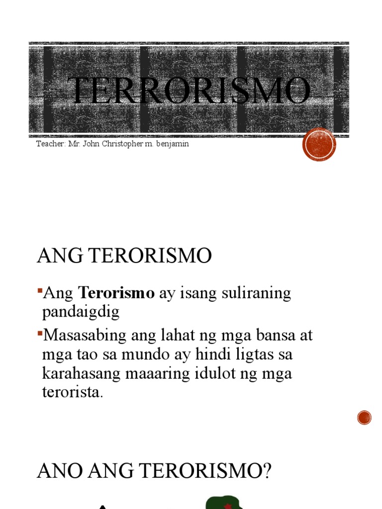 AP 10 - Terrorismo | PDF