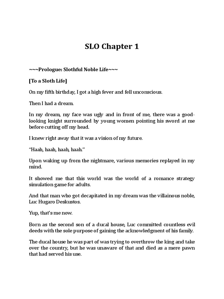 The Slothful Villainous Noble 1 | PDF | Religion & Spirituality ...