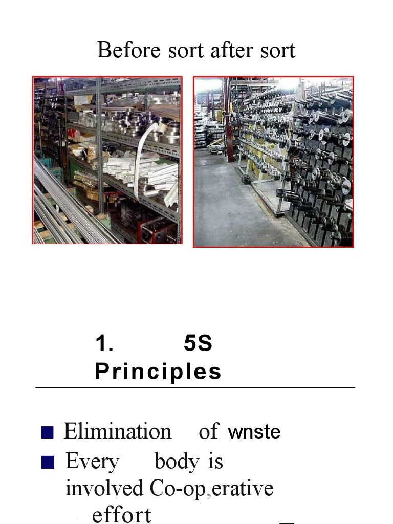 5S Sorting: Before and After Examples | PDF | Career & Growth | Home ...