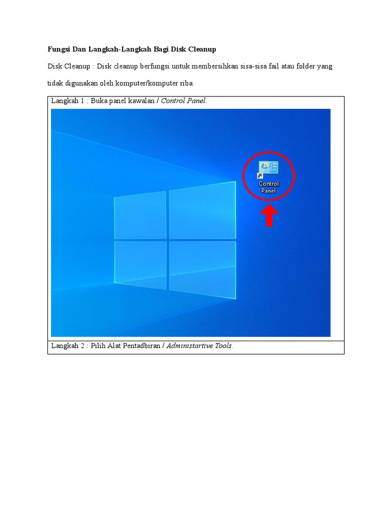 Fungsi Dan Langkah-Langkah Bagi Disk Cleanup | PDF