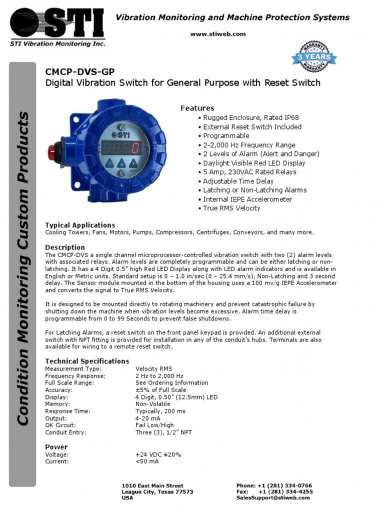 CMCP Dvs Gpds (Data Sheet) | PDF