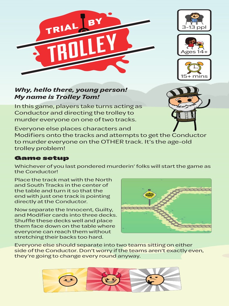 DC Trial by Trolley Rulebook | PDF
