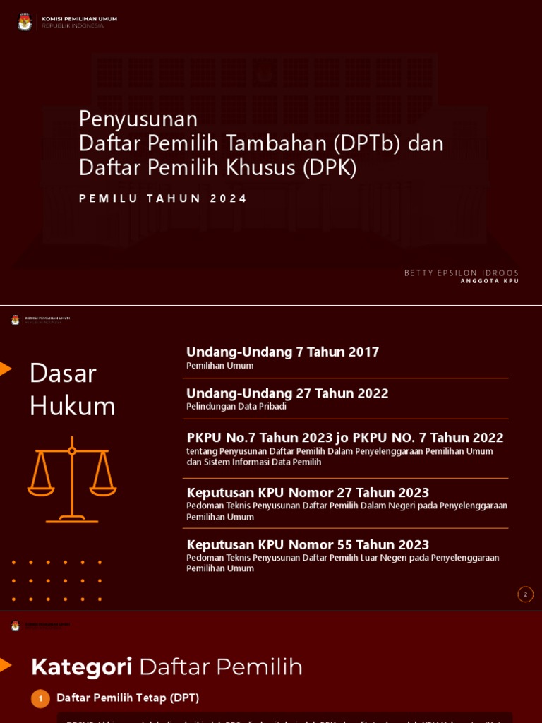 (Materi) DPTB Dan DPK Update Se Ke 2 DPTB V2 | PDF